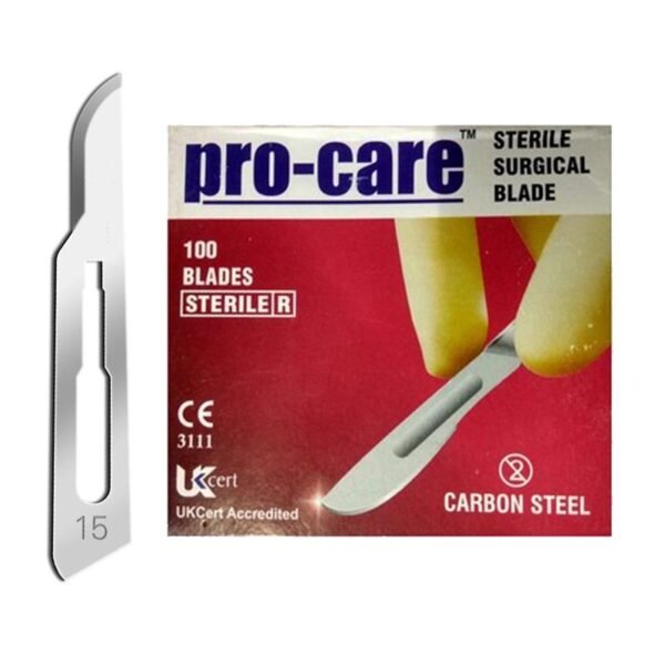 Pro-Care Sterile Surgical Blades - Pack Of 100 - Ayushi Density